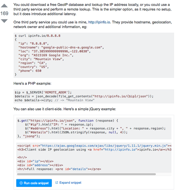 I Answered 99 Stack Overflow Questions and Now... - IPinfo.io