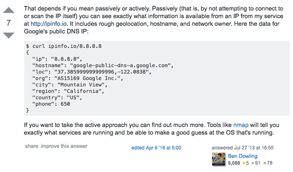 I Answered 99 Stack Overflow Questions and Now... - IPinfo.io